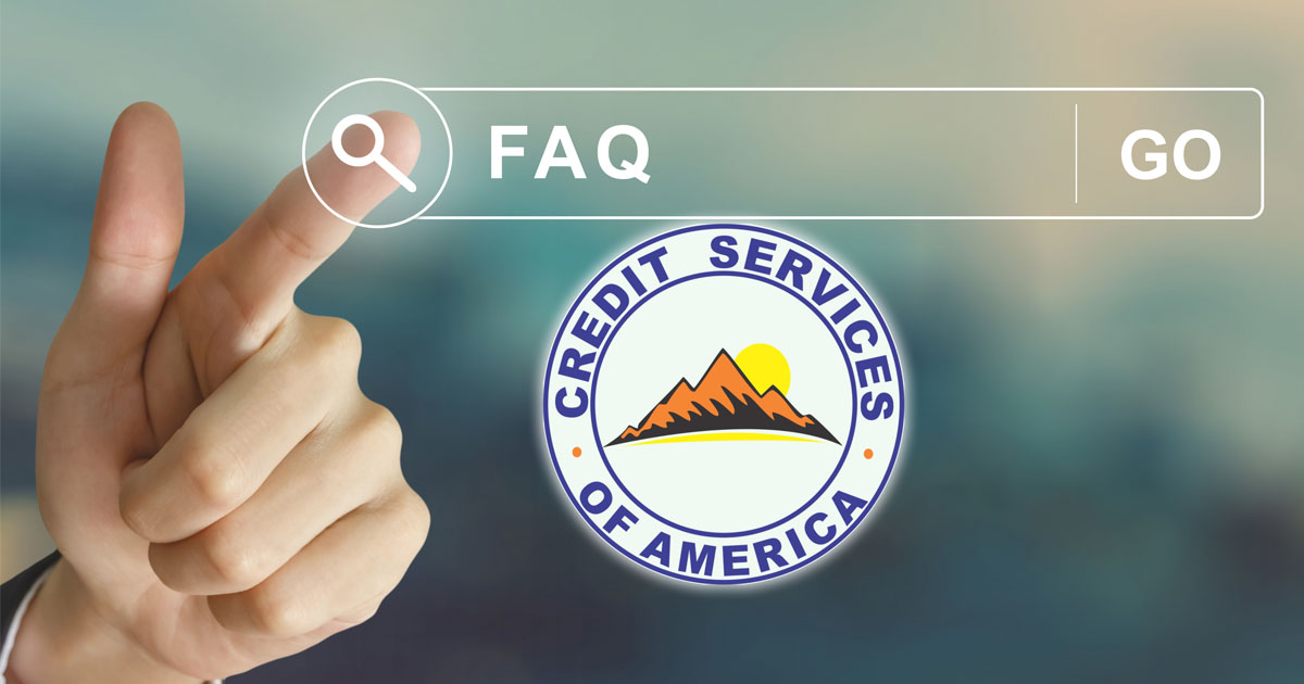 FAQs | Credit Repair, Debt Management & Financial Planning | Credit ...
